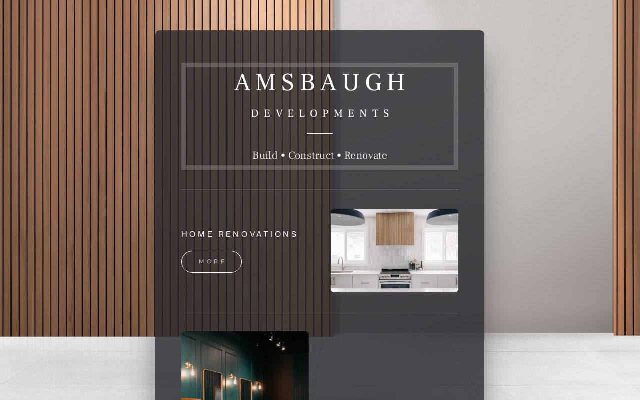 Amsbaugh Developments